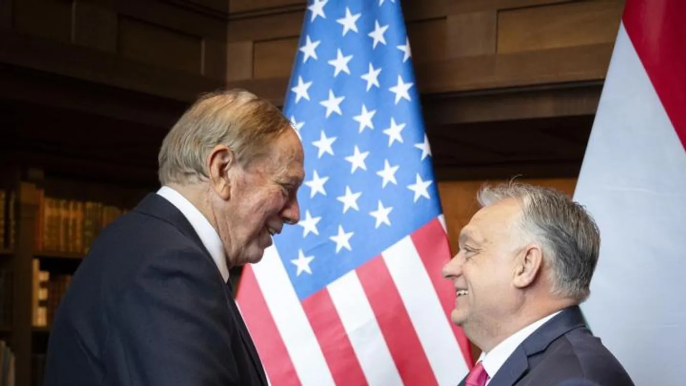 Orbán Viktor fogadta George Patakit