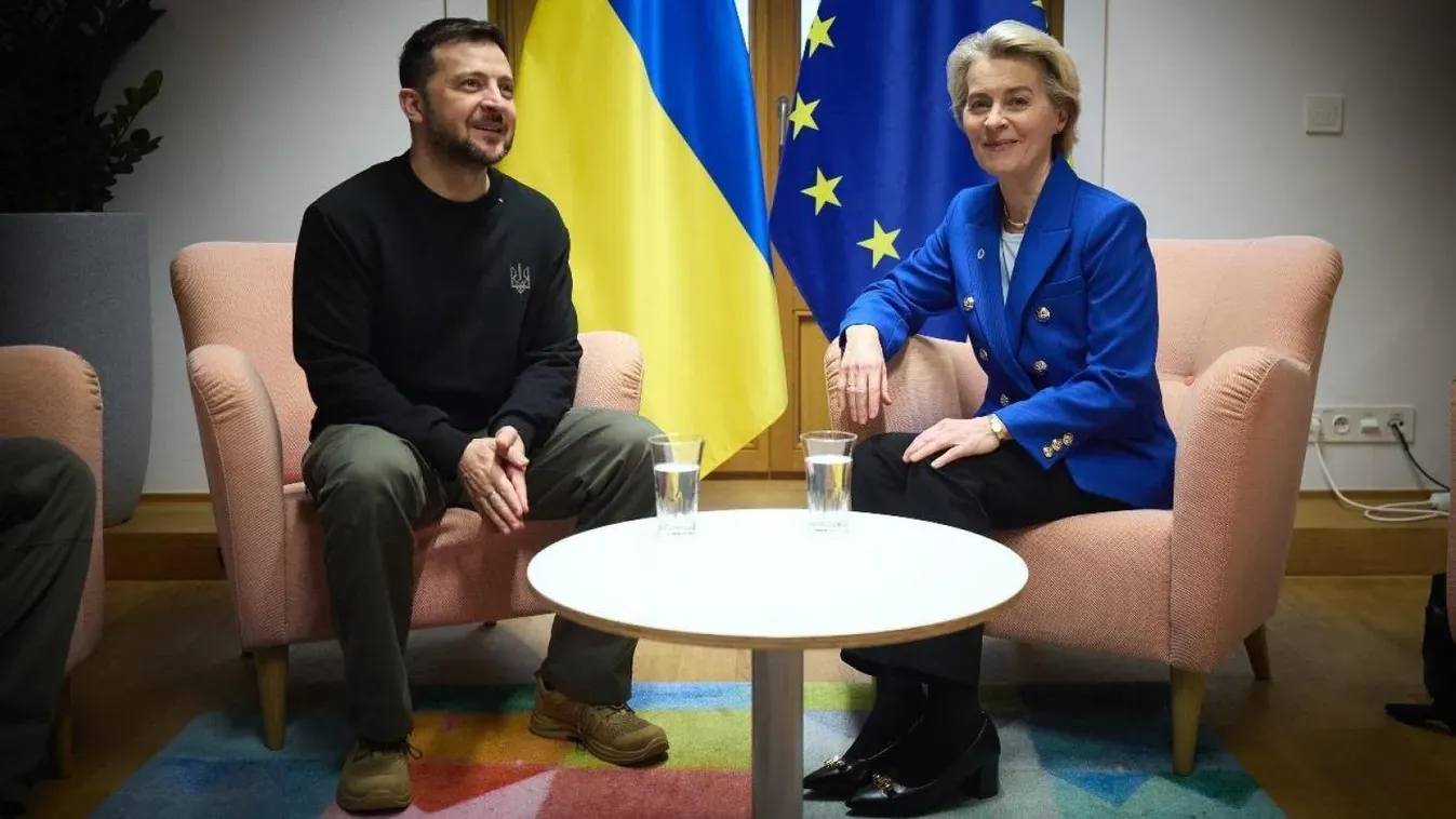 Ursula von der Leyen úgy véli, a tartós békéhez Ukrajna EU-csatlakozása ...